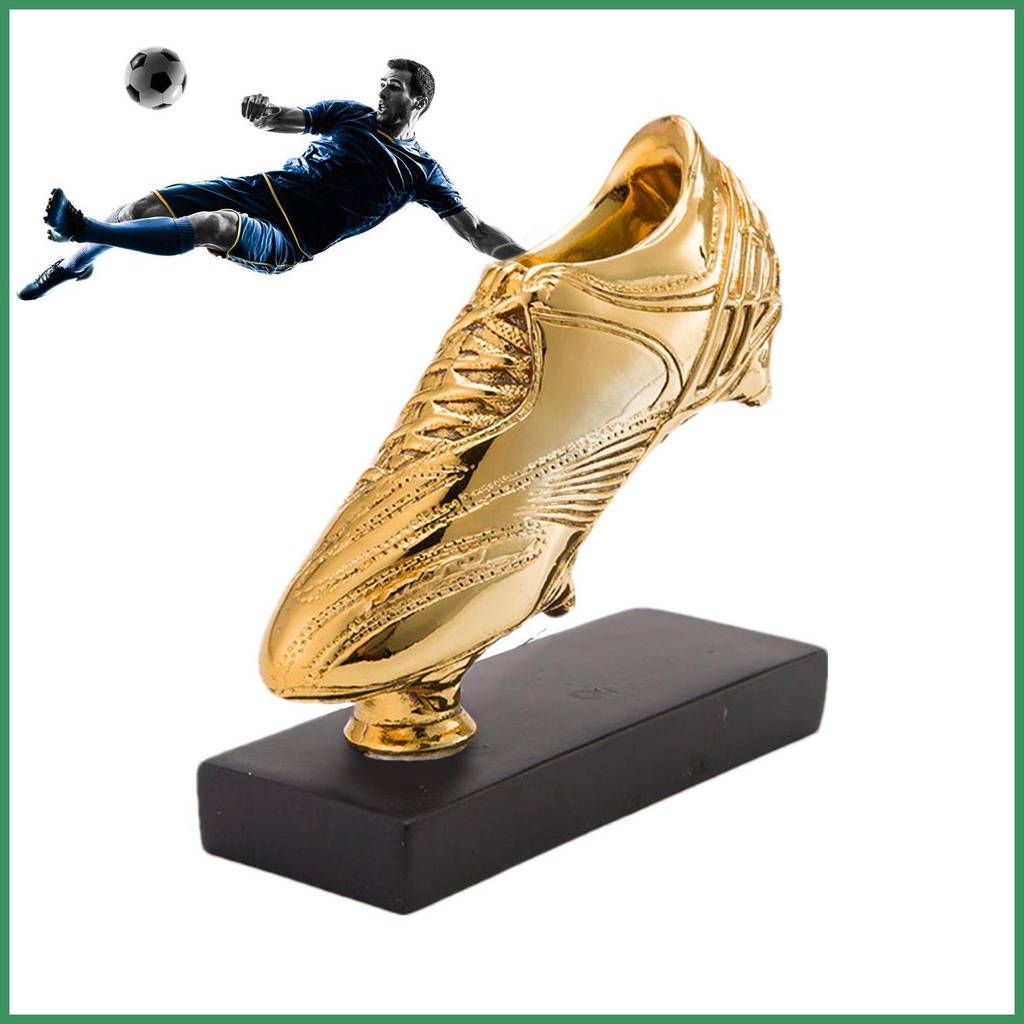 European Gold Shoes Football Award Trophy Best Shooter Gold Plated ...