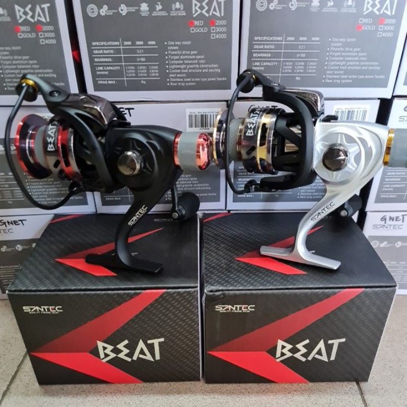 SANTEC Beat-2000 Spinning reel(bunyi katak)(sesuai untuk pancing kolam ...