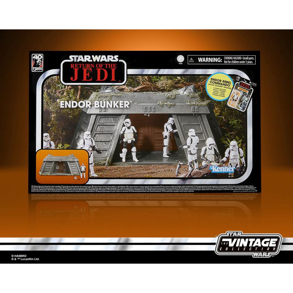 Star Wars Vintage Collection 3.75 inch Scale Endor Bunker Playset ...