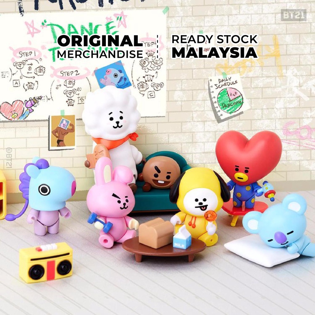 [OFFICIAL] BT21 Universtar Vol.1 Life Series Action Figure BTS BT21 ...