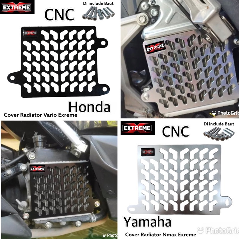 Extreme radiator cover nmax aerox pcx vario125/150 radiator cover ...