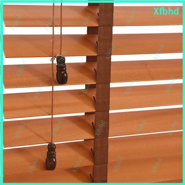 Basswood Solid Wood Louver Curtain Lifting Curtain Bamboo Louver ...