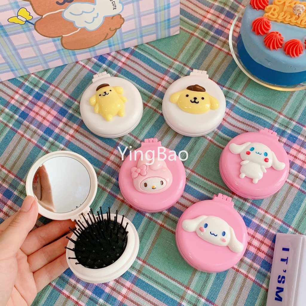 Kawaii Sanrio Kuromi Cinnamoroll My Melody Candy Color Airbag Folding ...