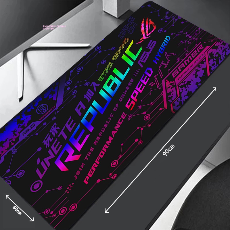Mouse Pads ASUS Gaming Mousepads 400x900 Large Mousepad Gamer Rubber ...