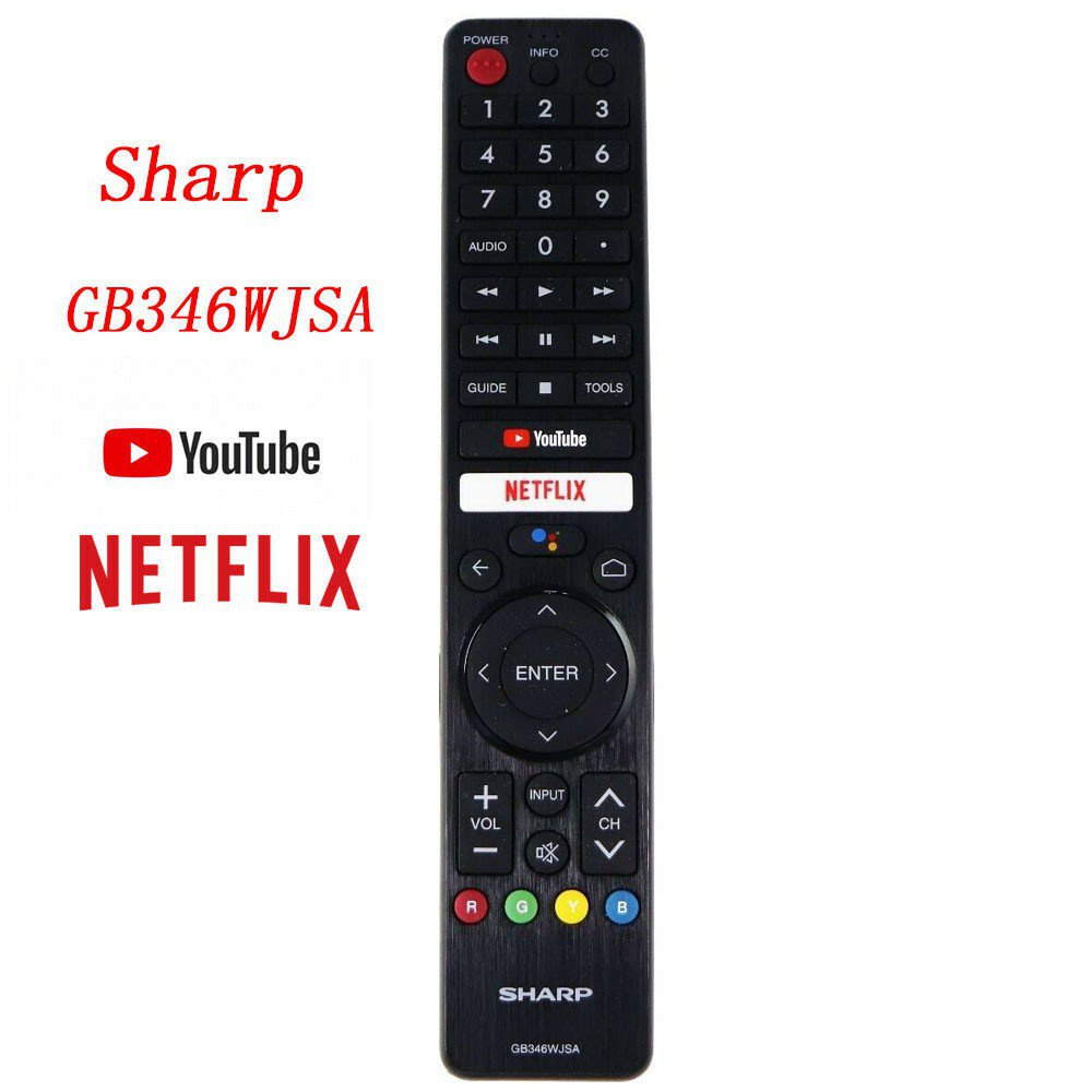 NEW Original GB346WJSA for SHARP TV Remote control with Voice ...
