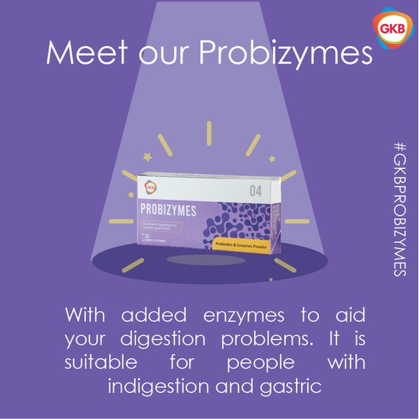 GKB Probizymes Sachets (3G x 30'S) | Shopee Malaysia