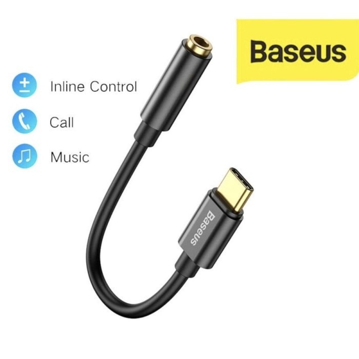 Baseus L54 Adapter Converter Type C To Audio Jack 3.5mm AUX With DAC ...