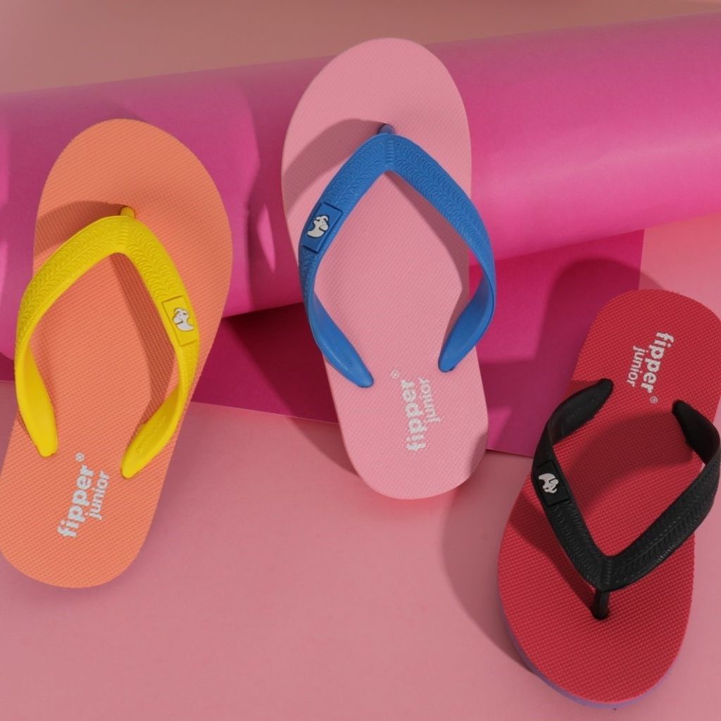 Fipper Junior Children Cozy Slipper Natural Rubber in Playful Colour ...