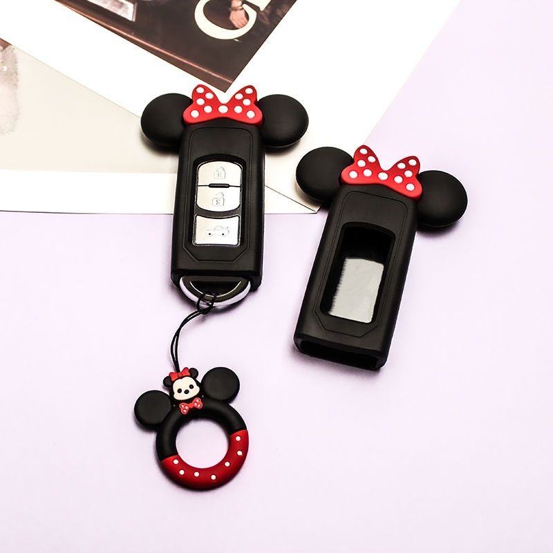 Cartoon Car Key For MAZDA 2 3 5 6 CX3 CX5 CX7 CX9 CX30 CX8 Silicone ...