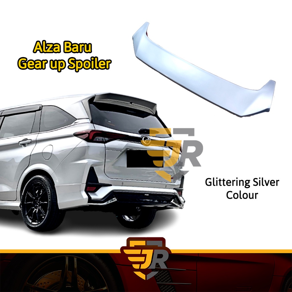 JR Custom Made PU Rear Ducktail Spoiler Alza 2022 GearUp Itik Spoiler ...