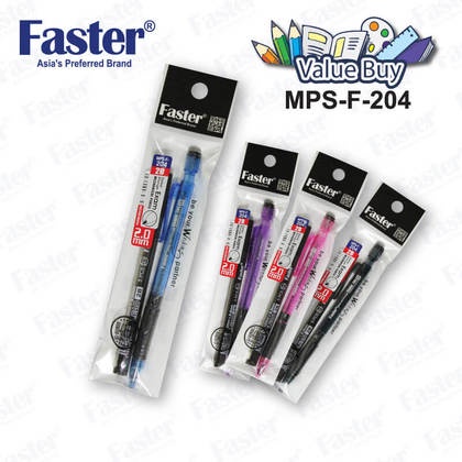 Faster MPS-F-204 Mechanical Pencil 2.0mm Set | Shopee Malaysia