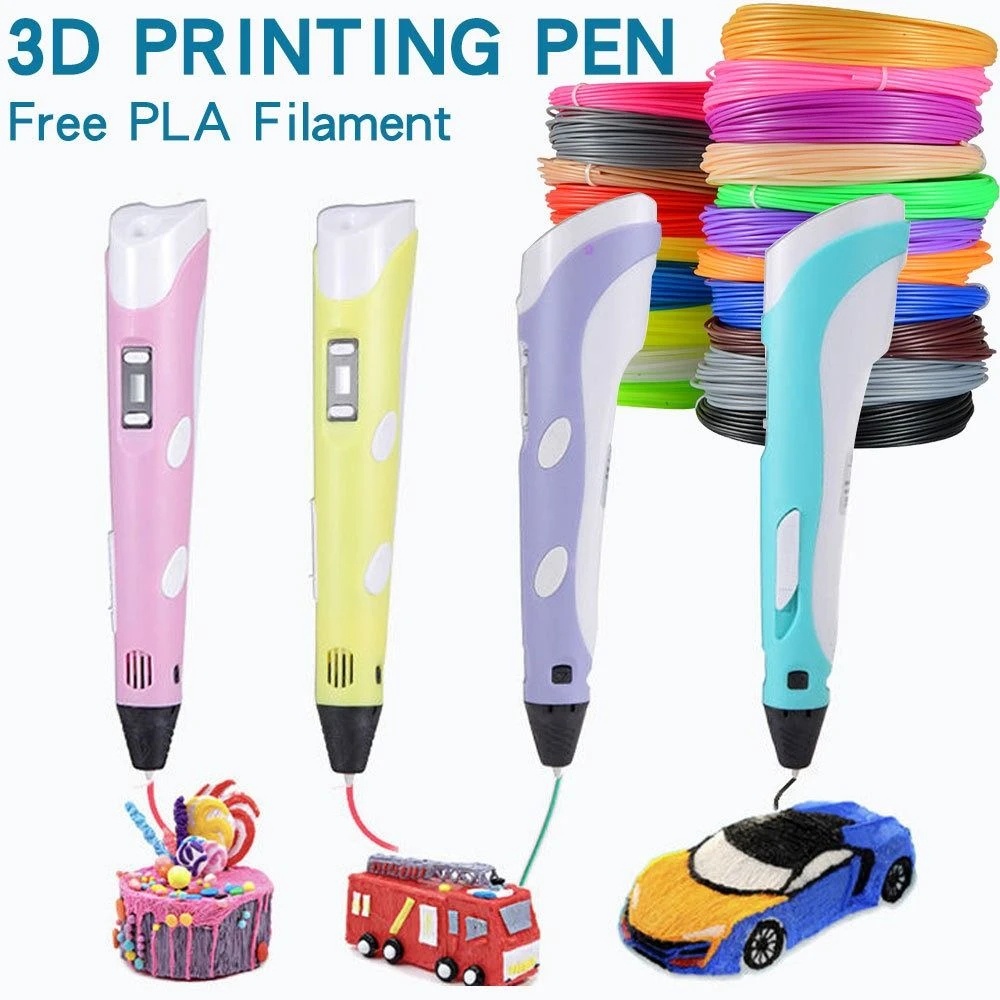 【Free PLA Filament】3D Printing Pen PLA Printing Doodle Arts Craft ...