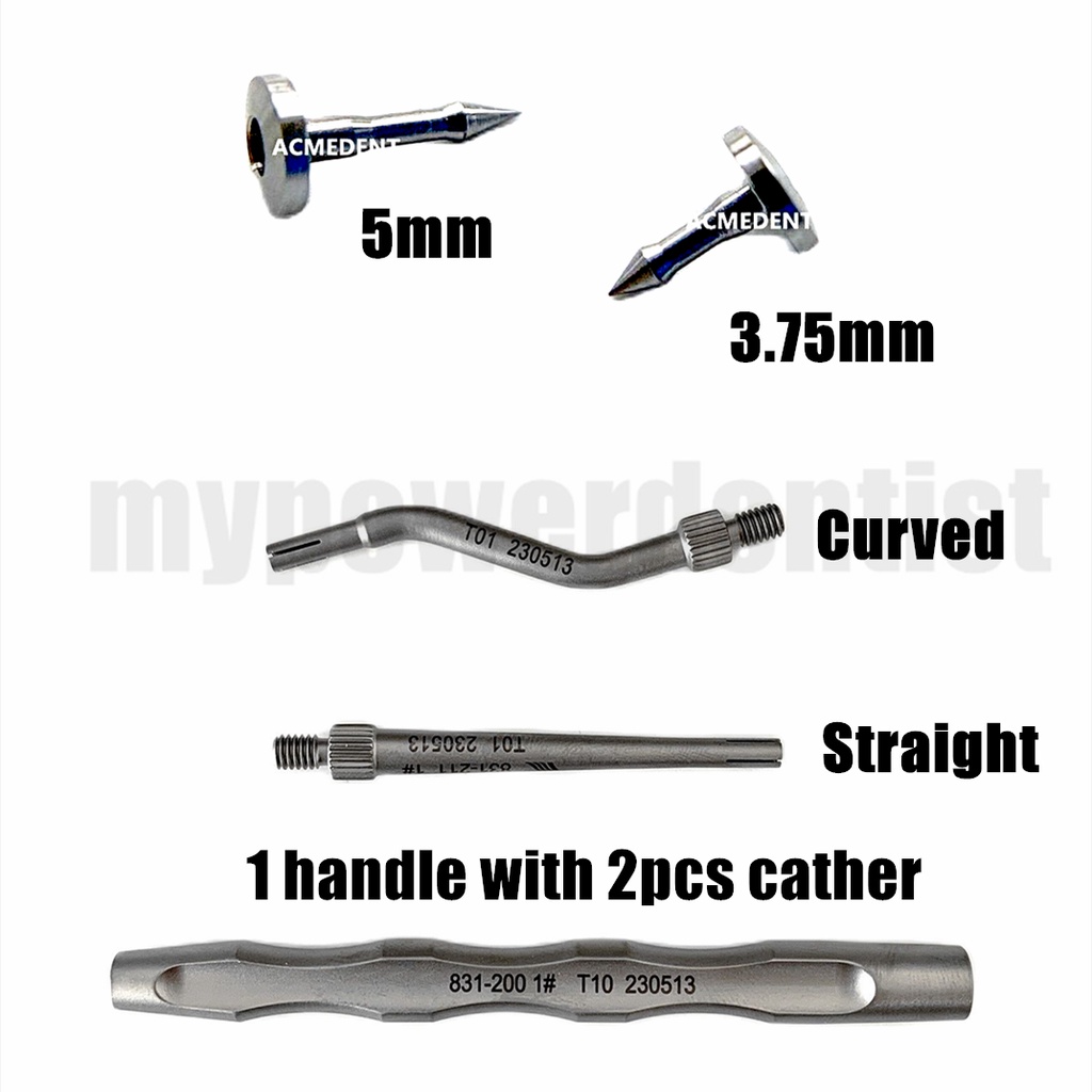 Dental GBR Bone Tack Tac Pins Titanium Tacks Implant Membrane Guide ...