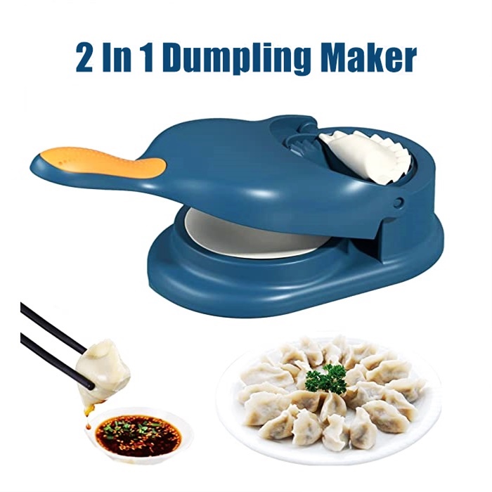 2in1 Dumpling Maker Mould Dough Pressing Tool Manual Press Dumpling ...