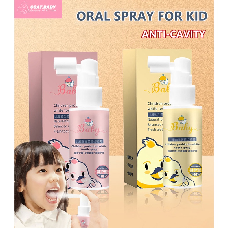 Baby Oral Cleaning Spray Children Tooth Anti-cavity Probiotics Spray ...
