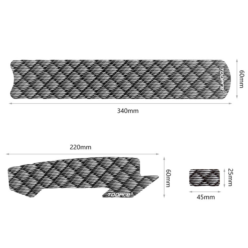 MTB Road Bicycle Chain Protective Sticker Frame Bike Tools Scratch ...