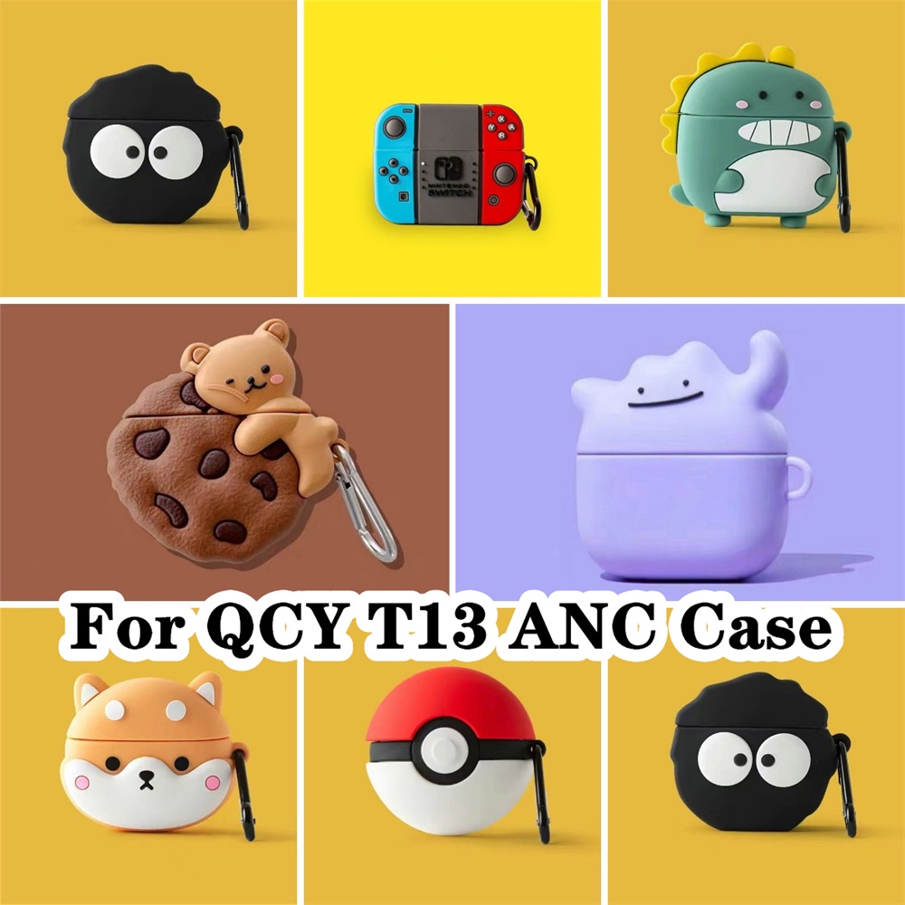 【imamura】For QCY T13 ANC Case Trendy Cartoon Series for QCY T13 ANC ...