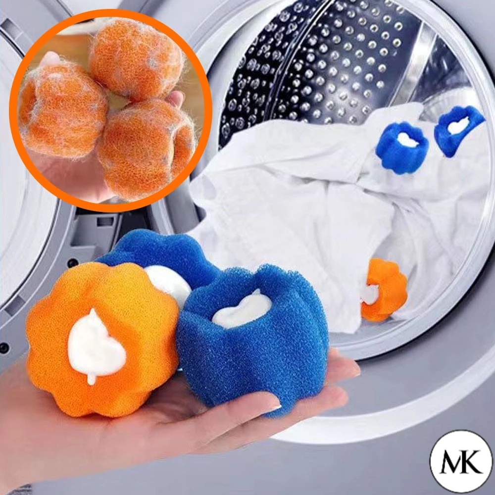 MK Magic laundry ball kit reusable clothes hair cleaning tools pet hair ...