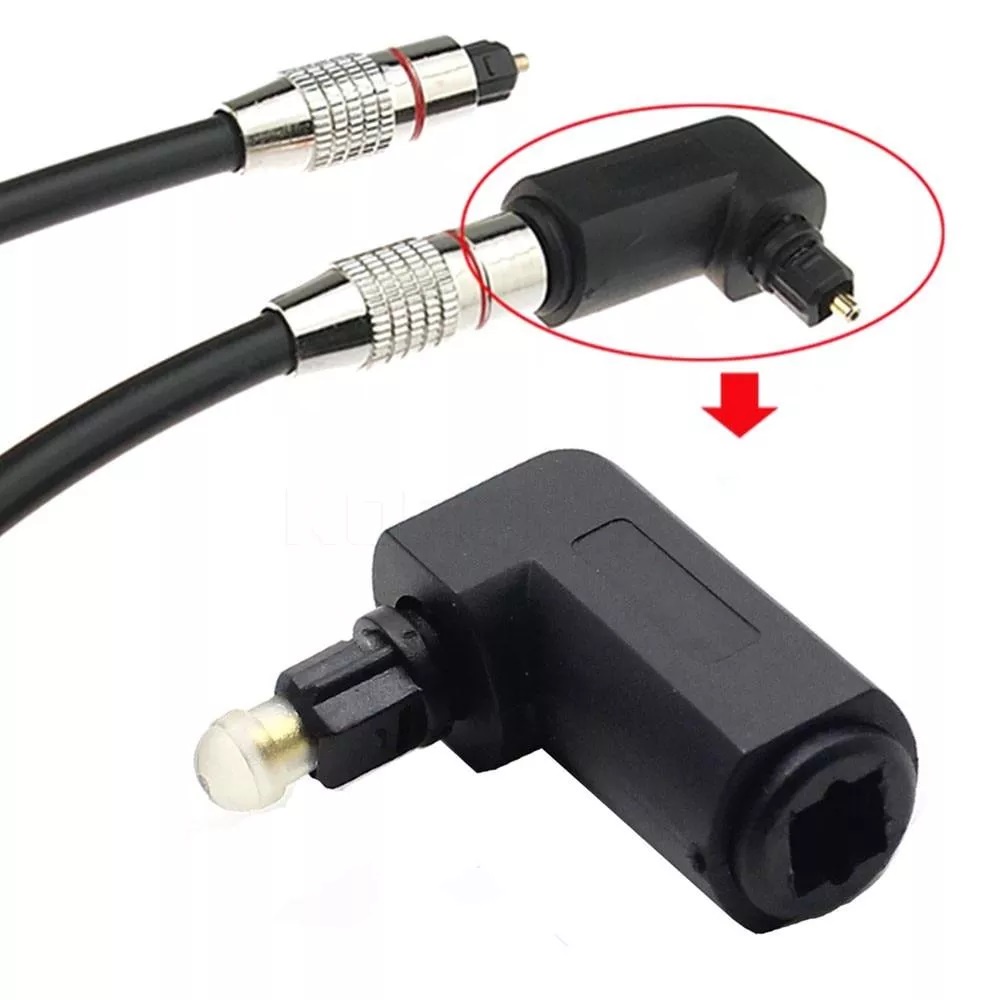 Optical Right Angled Male to Female Adapter (EOP-8151) | Shopee Malaysia