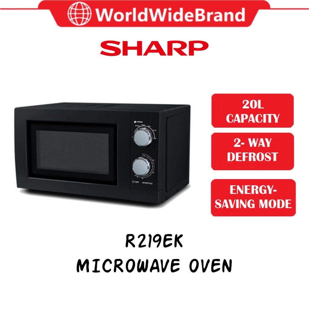 Sharp Microwave Oven Micro Wave Steam/Reheat/Defrost/Cook 700W 20 Litre ...
