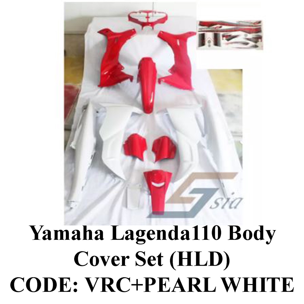 SRL110 First Model/Lagenda110 Body Cover Set (HLD) | Shopee Malaysia
