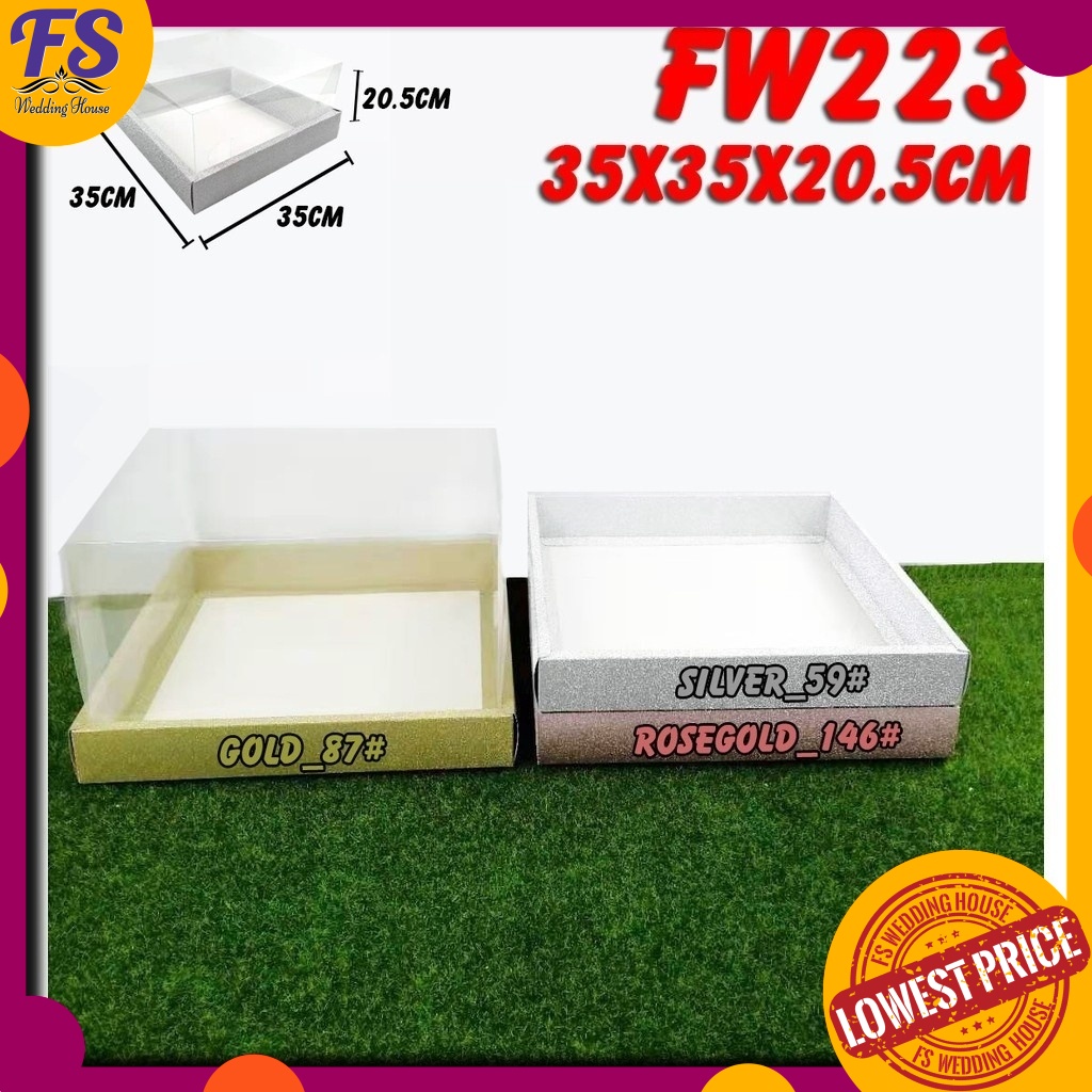 Kotak hantaran/exclusive box wedding/hantaran kahwin/hidden box/pvc box ...