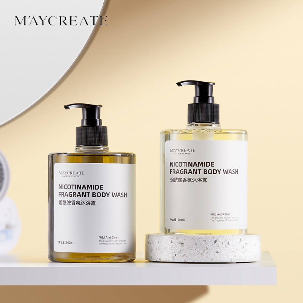 MAYCREATE Nicotinamide Fragrant Body Wash Long Lasting Fragrance ...