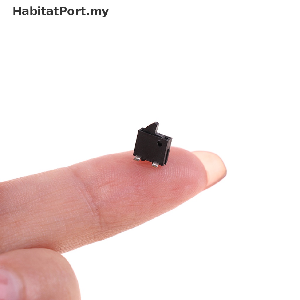 HabitatPort 10pcs 4Pin Mini Slide Switch Reset Micro Toggle Switch Limit Vertical Columnar ...