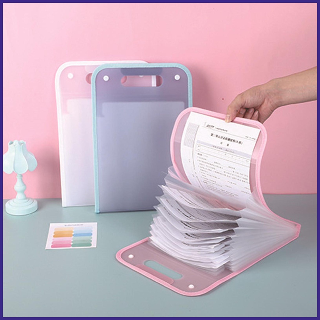 Document Organizer 13 Pocket Accordion Receipt Holder Organizer Durable ...