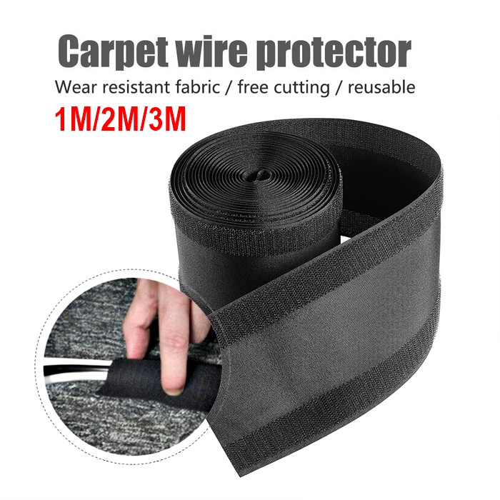 Floor Wire Cord Cable Protector Cover Duct Management Floor Carpet ...