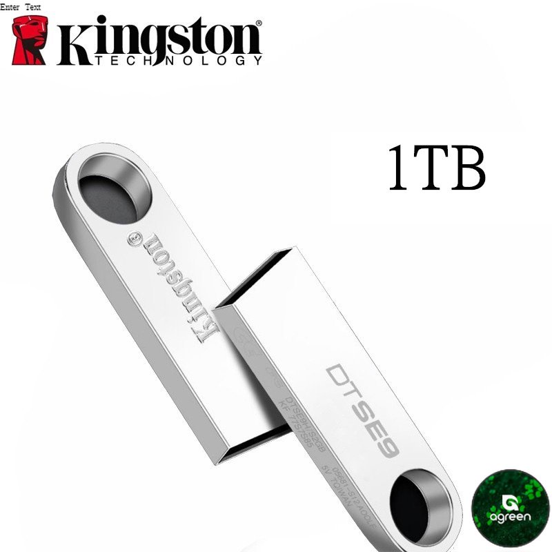 AC Kingston USB2.0 Flash Drive 1TB Metal Pendrive Waterproof Pen Drive ...