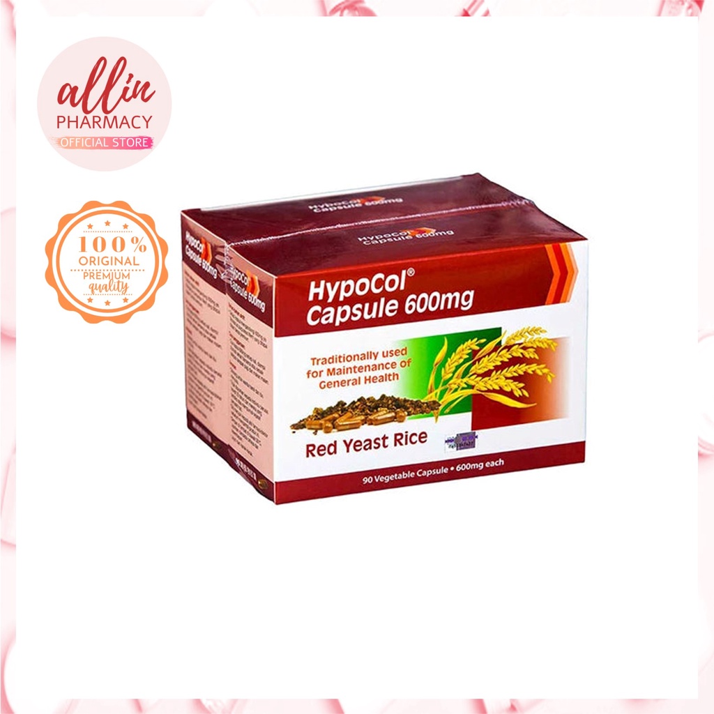 Hypocol 600mg 2x90s (EXP 09/26) | Shopee Malaysia