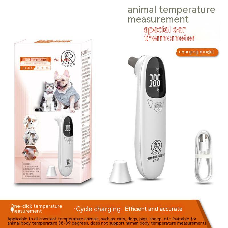 Pet Thermometer Cat Dedicated Electronic Temperature Ear Smell Gun Dog ...