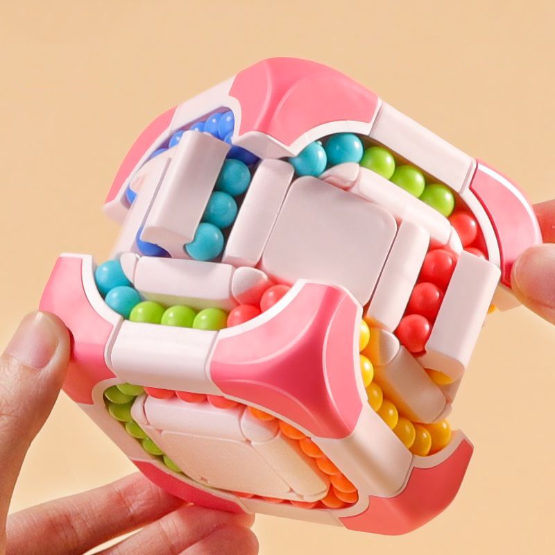 Rotating Magic Beans Cube Fingertip Fidgeted Toys Kids Adults Stress ...