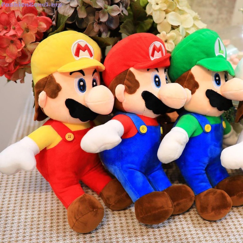 30cm Super Mario Bros Mario Soft Stuffed Toys Xartoon Doll Game ...