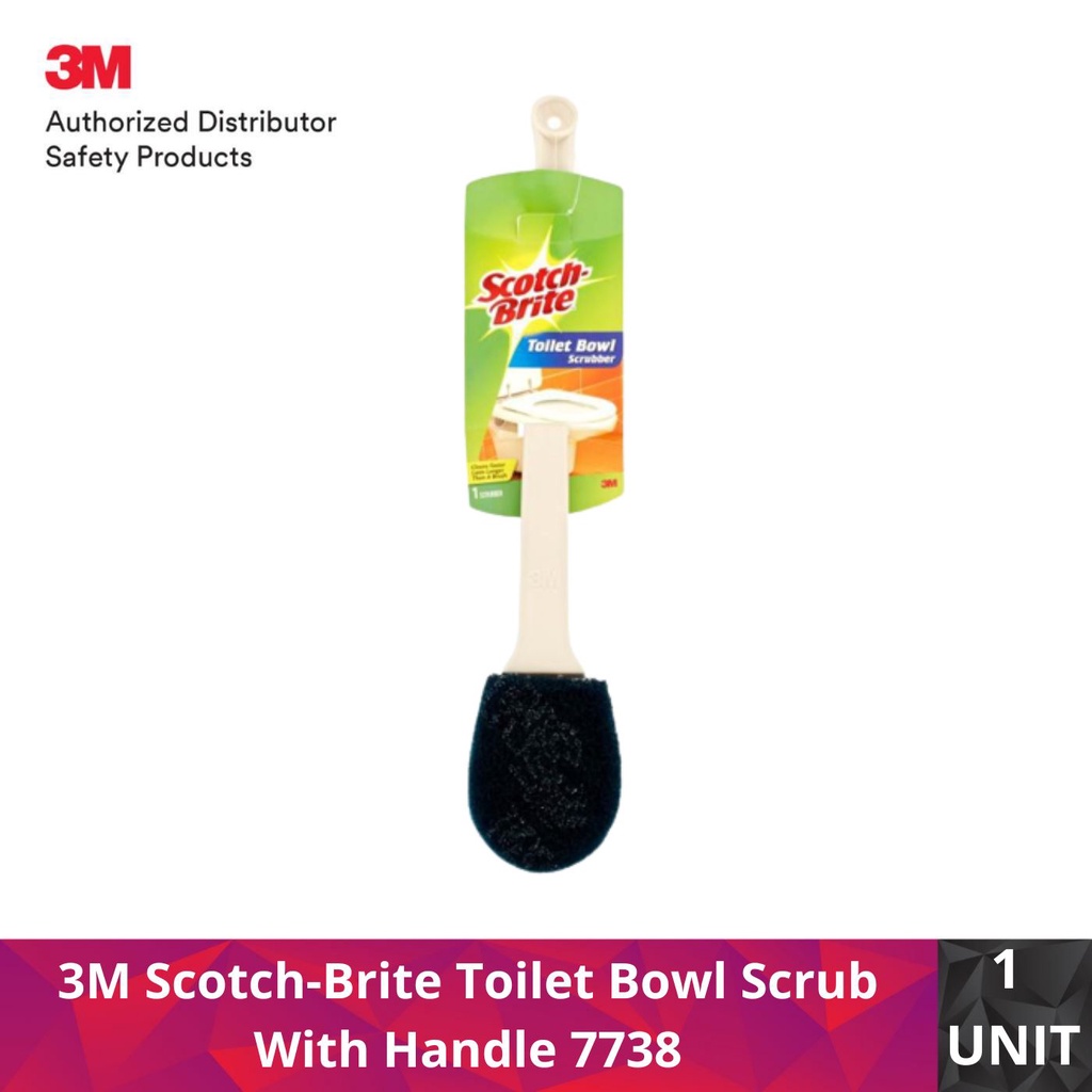 3M™ Scotch-Brite Toilet Bowl Scrub With Handle 7738 | Shopee Malaysia