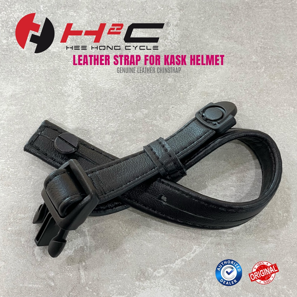 Chin Strap Leather Strap For KASK Helmet | Shopee Malaysia