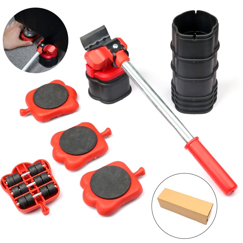 5Pcs /13 Pcs Furniture Moving Transport Roller Set Removal Lifting ...