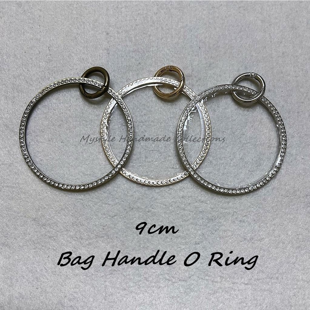 Bag Handle O Ring, Benang Kait Beg, Tangkai Beg O Ring 金属圆圈扣带 DIY ...