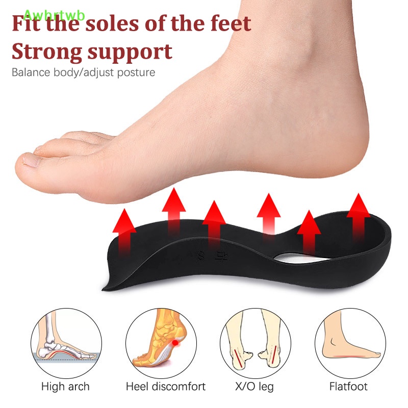 Awhrtwb 1 Pair Flatfoot Orthotics Insole For Shoes Flat Foot O-Shaped ...