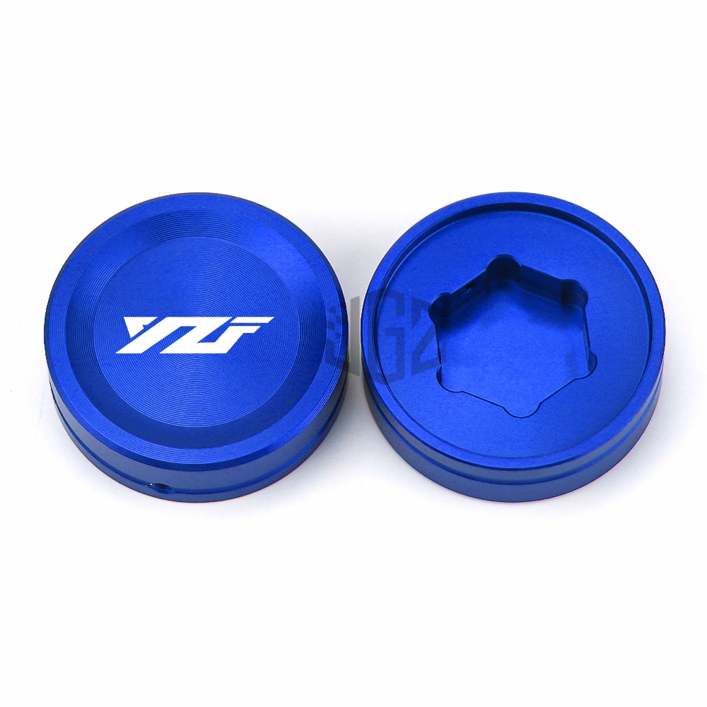 YZF Motorcycle CNC Triple Tree Stem Yoke Center Cap Front Fork ...