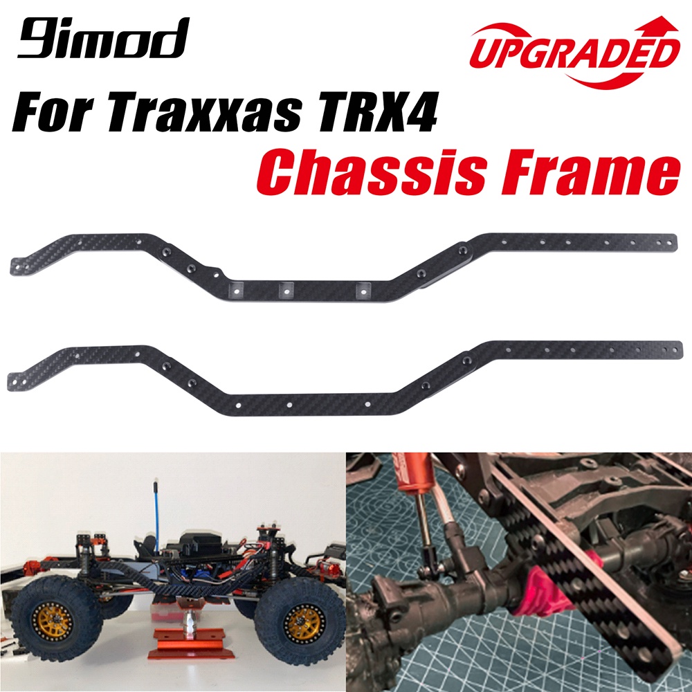 9imod Traxxas TRX4 parts Carbon Fiber Frame Chassis Rails for Traxxas ...