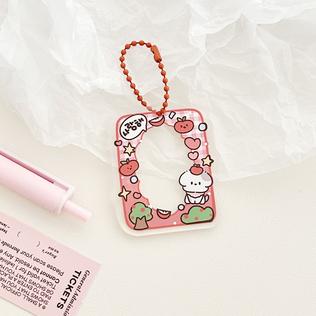 Goo Frame One Inch Small Card Decorative Frame Keychain Sticker ...