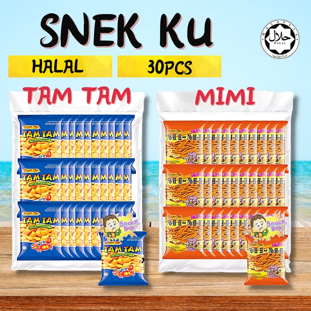 Snek ku mimi tam tam 30pcs | Shopee Malaysia
