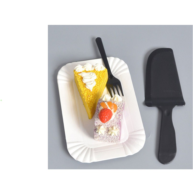 Rectangular Paper Plate Disposable Painting Paper Plate Birthday Cake ...