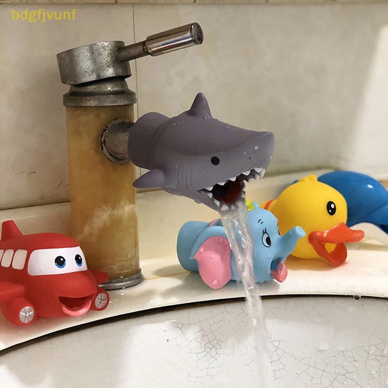 BDGF Cute Animal Faucet Extender Children Help Washing Hands Sink Water ...