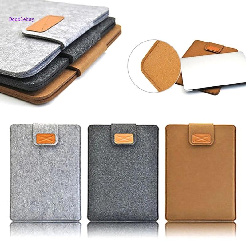 Doublebuy Felt Laptop Sleeve Case Tablet Laptop Protection Cover Laptop ...