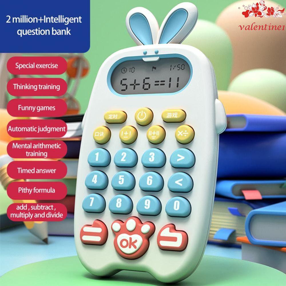 VALENTINE1 Oral Calculator Cartoon Rabbit Number Game School Kids Gifts ...