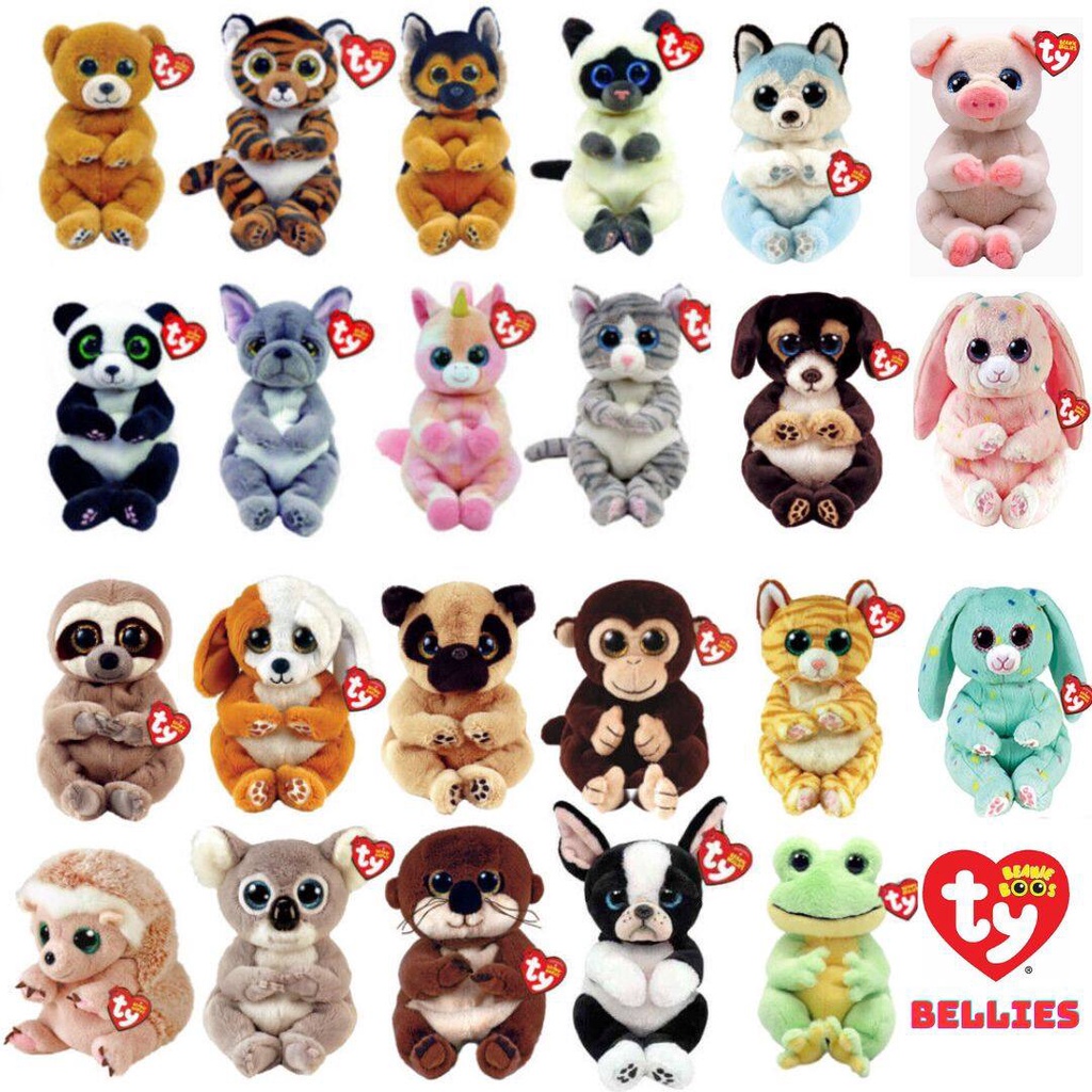 BL 01-8 ''ty Big Eyes Beanie Bellies Doll | Shopee Malaysia