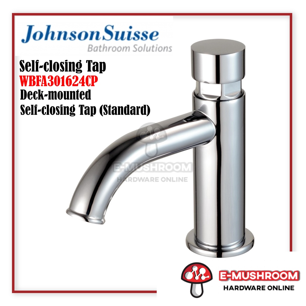 Johnson Suisse Self-closing Tap Deck-mounted Self-closing Tap (Standard ...